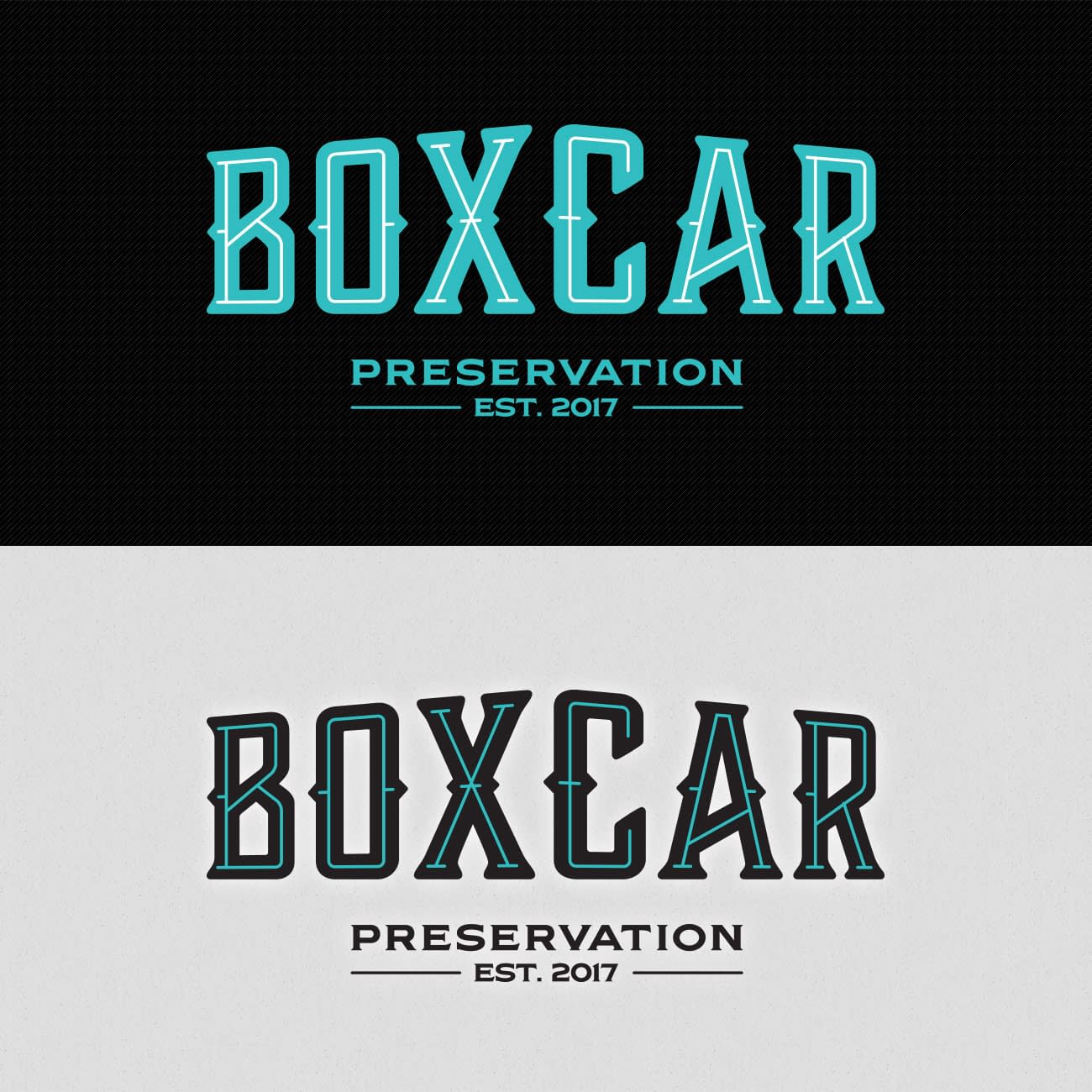 Austin Logo Design: Boxcar Preservation | Alyson Design // Austin TX
