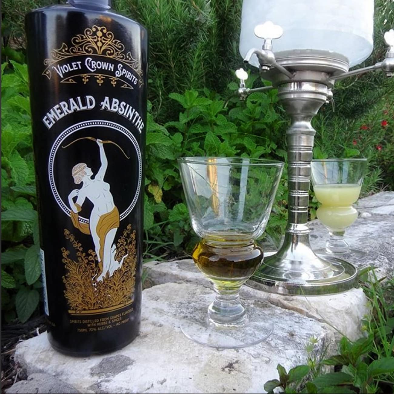 Austin Packaging Design: Emerald Absinthe | Alyson Design // Austin TX