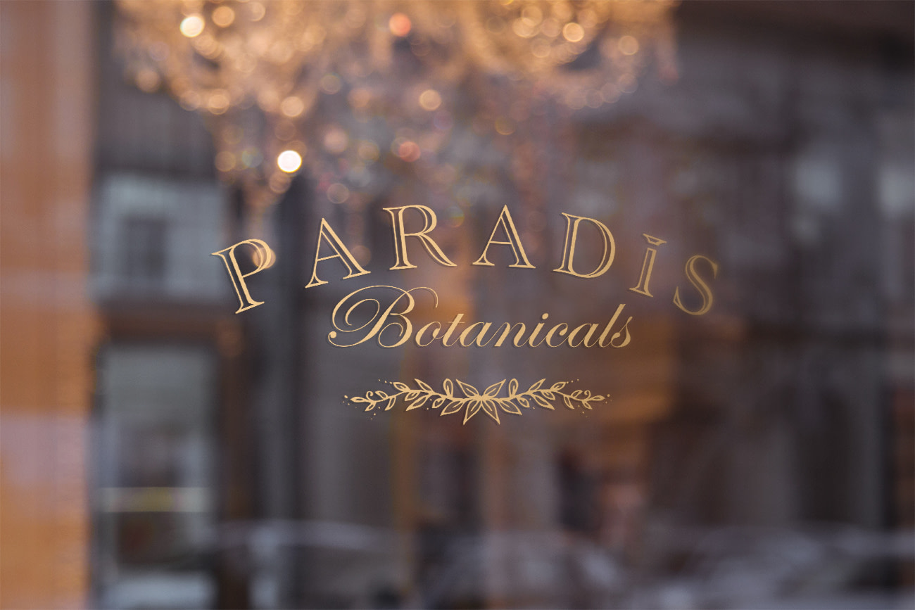 Austin Logo Design: Paradis Botanicals | Alyson Design // Austin TX